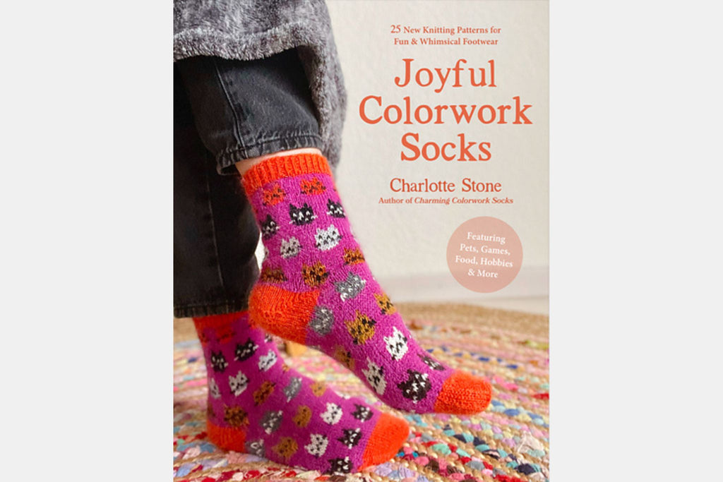 Joyful Colorwork Socks – Fleece & Harmony PEI