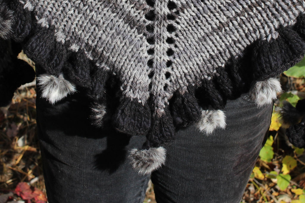 Evening Walk Shawl Pattern – Fleece & Harmony PEI