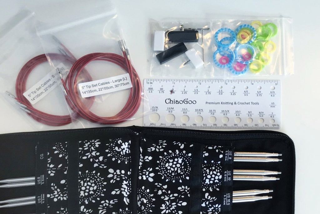 ChiaoGoo Complete 5 inch Set – Fleece & Harmony PEI